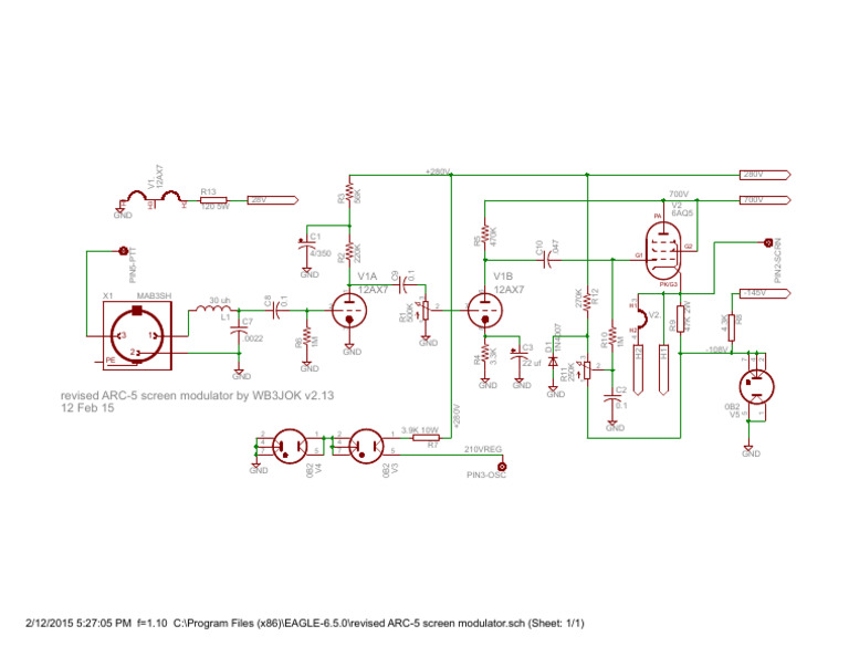 Revised ARC-5 Screen Modulator | PDF