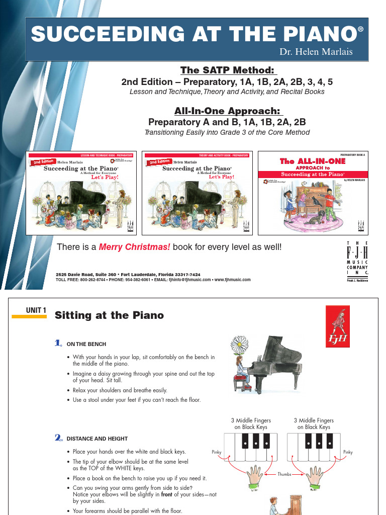 SATP and The AIO Together Prep Level | PDF | Hand | Clef