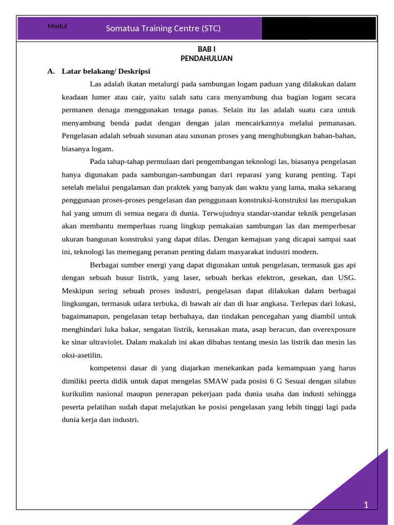 Modul Las SMAW | PDF