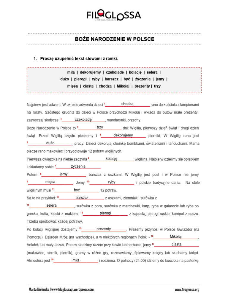 Boze Narodzenie W Polsce - AD | PDF
