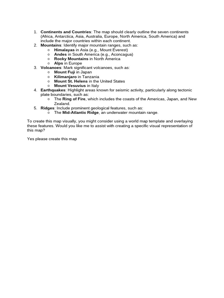 Plate Tectonics Map Pdf