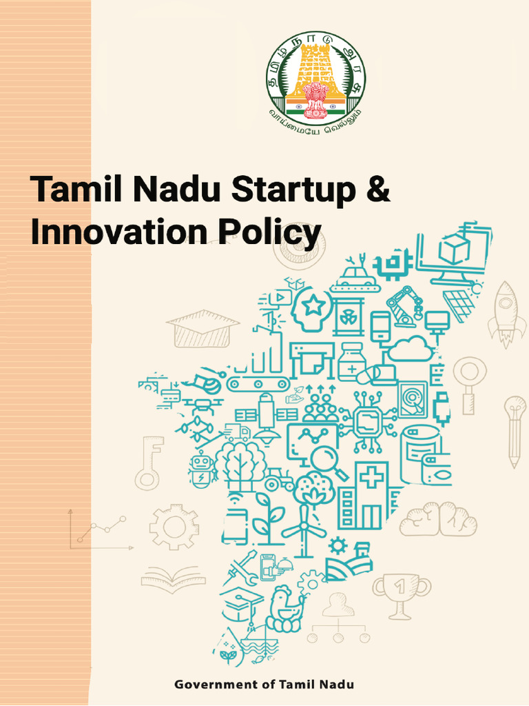 TN Startup Innovation Policy | PDF | Startup Company | Small Business & Entrepreneurs