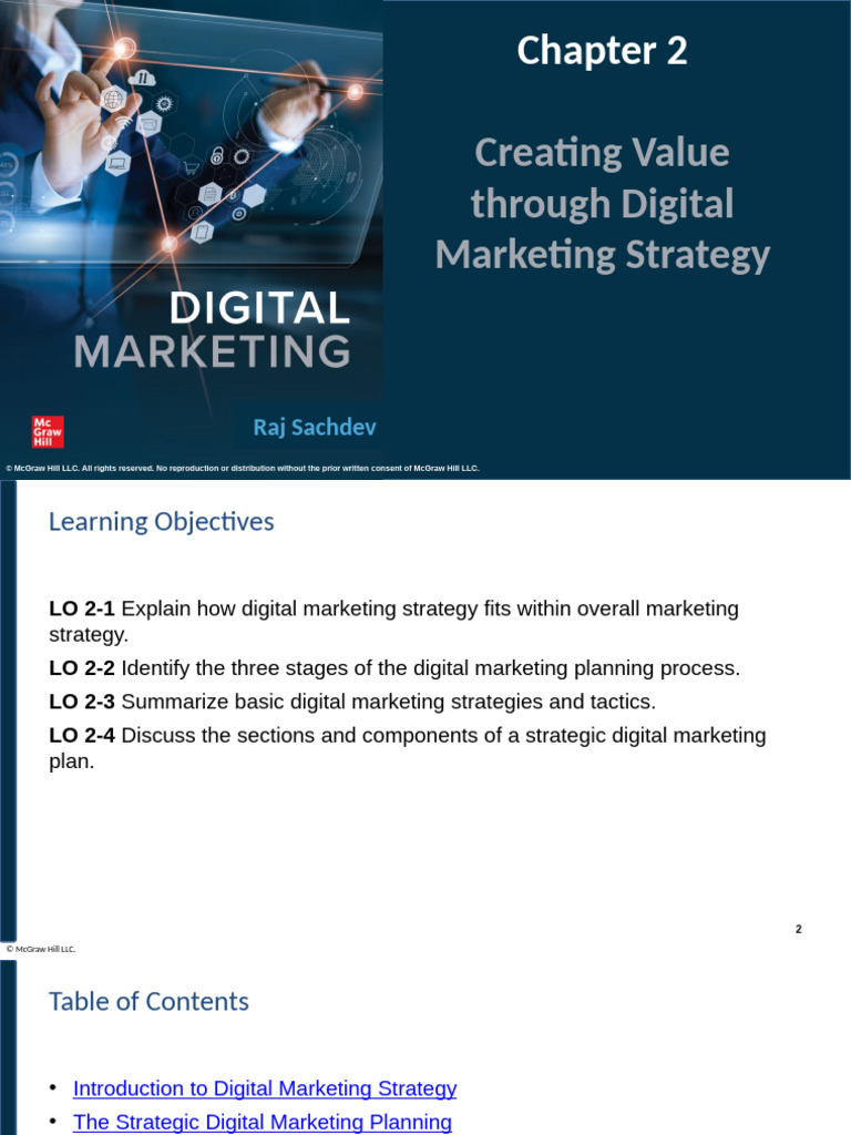 Chapter 2 - Creating Value Through Digital Marketing Strategy | PDF | Digital Marketing | Marketing