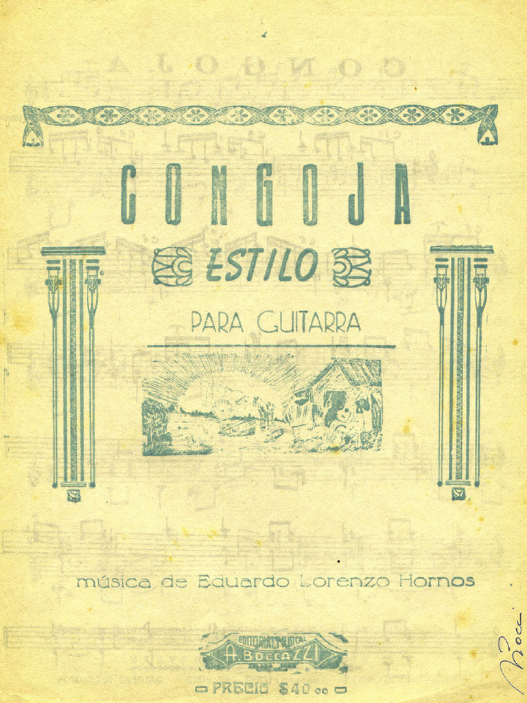 Congoja by Eduardo Lorenzo Hornos | PDF