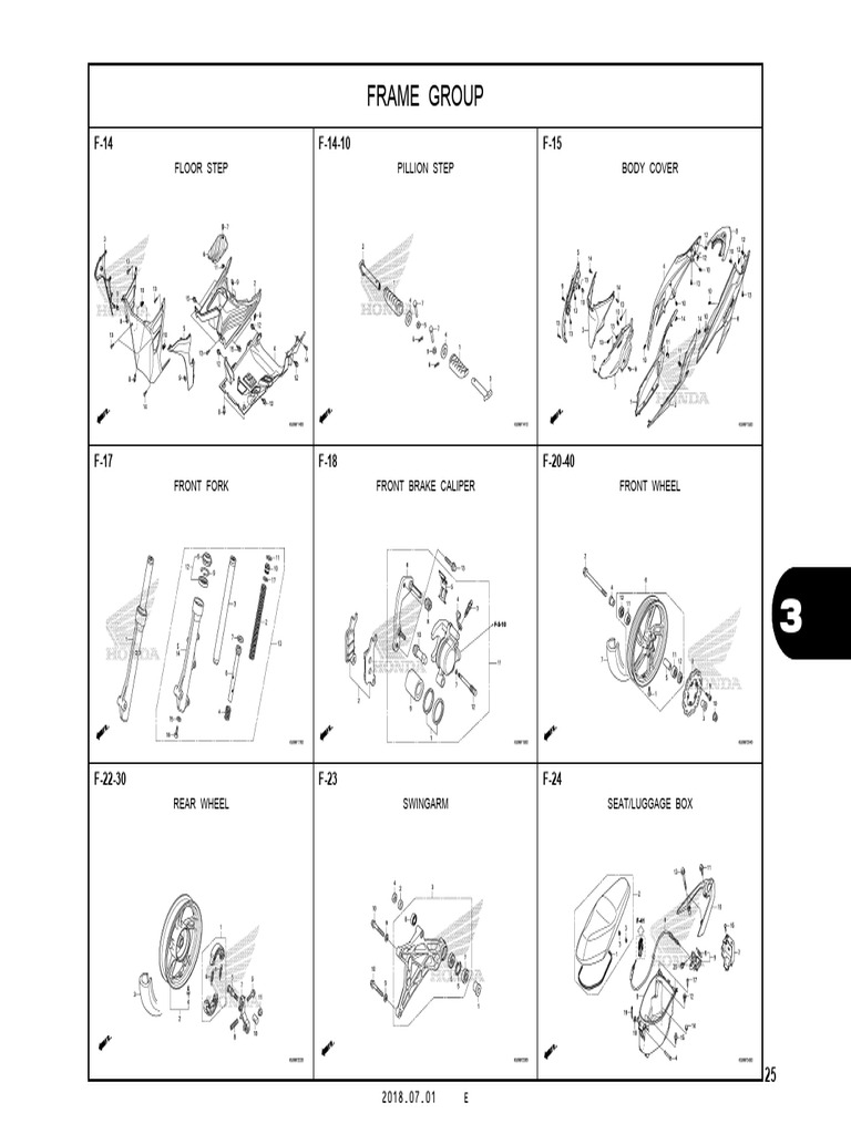 Vario-150 Frame Group 2 | PDF
