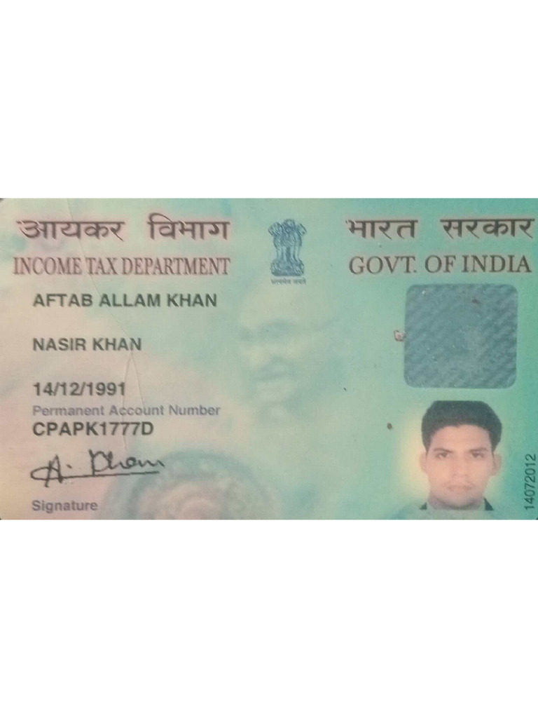 Aftab Pancard | PDF