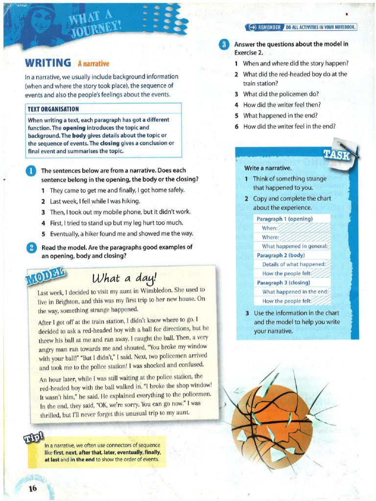 Way To English 3 ESO NARRATIVE TEXT | PDF