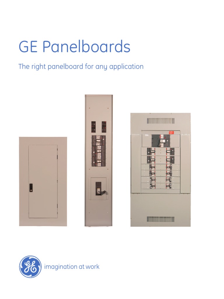 GE A Series Panels | PDF | Components | Wire