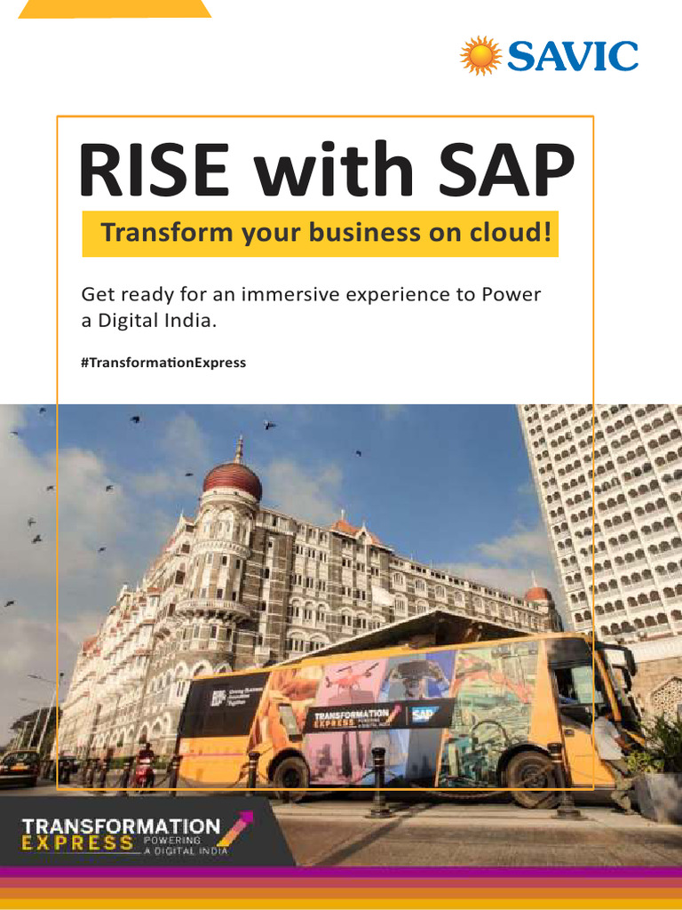 Rise With SAP Brochure | PDF | Receipt | Cloud Computing