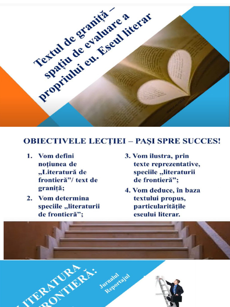 Eseul Literar | PDF