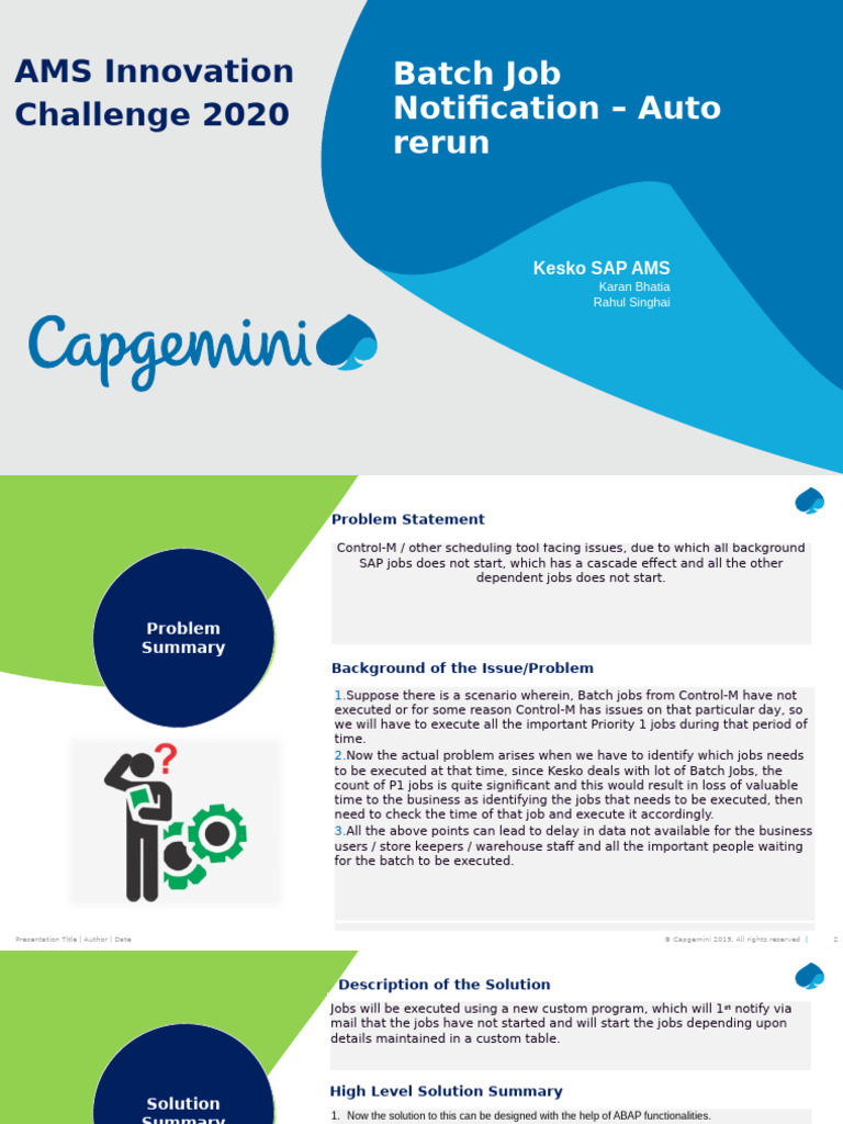 AMS Innovation Challenge 2020_template_Kesko | PDF | Information ...