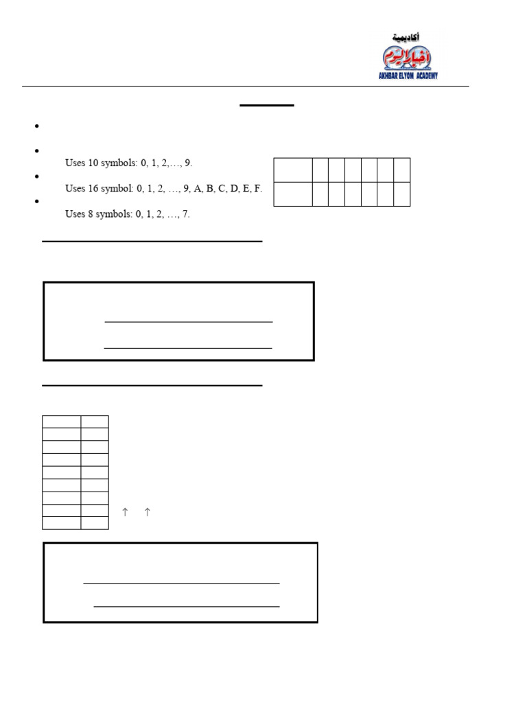 Intro Lab 6 - Numbers Conversion | PDF | Encodings | Notation