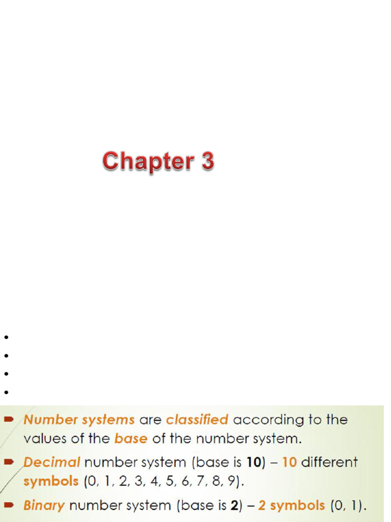 Introduction To Comp24 - L3 | PDF | Numbers | Computer Engineering