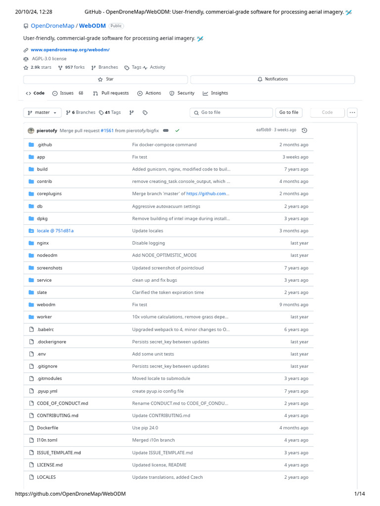 GitHub - OpenDroneMap - WebODM - User-Friendly, Commercial-Grade Software For Processing Aerial ...