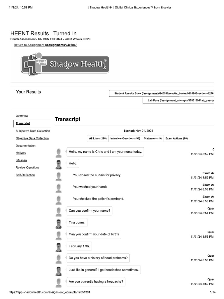 Tina Jones Transcript | PDF