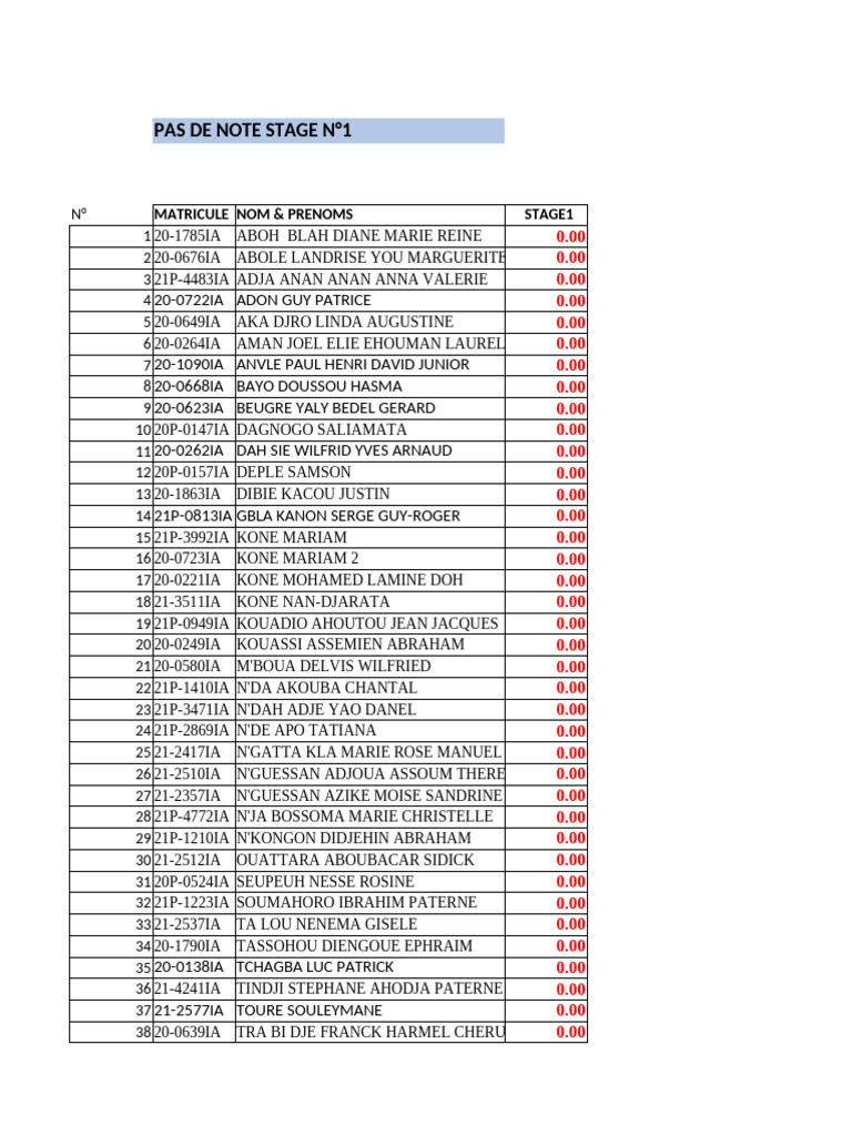 Student Internship Records | PDF
