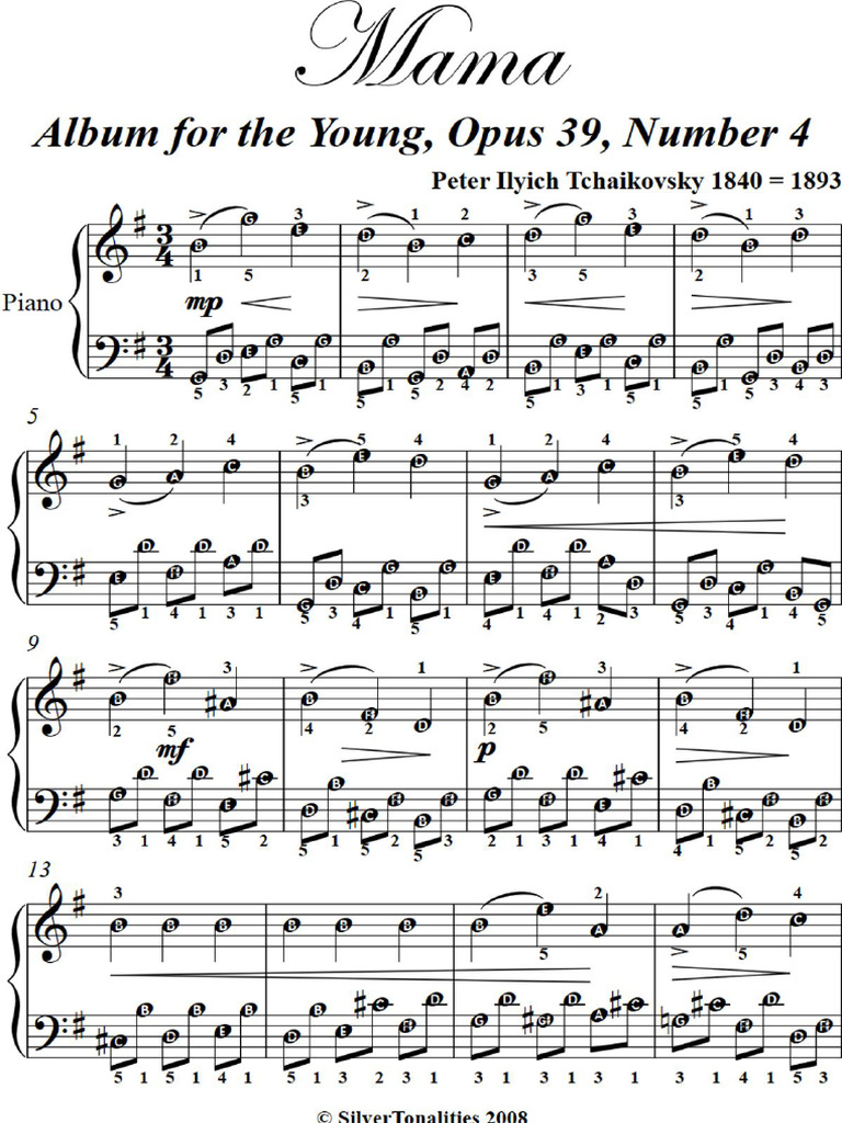Piano Sheet Muisic | PDF