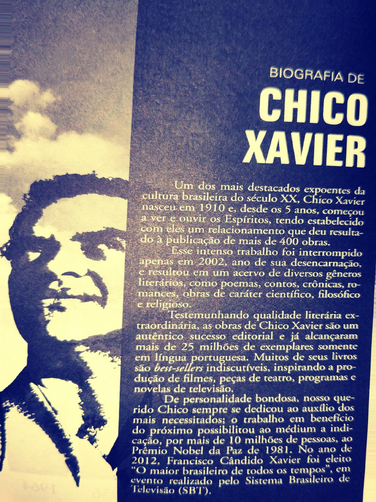 Biografia de Chico Xavier. Livro: Caminho, Verdade e Vida | PDF