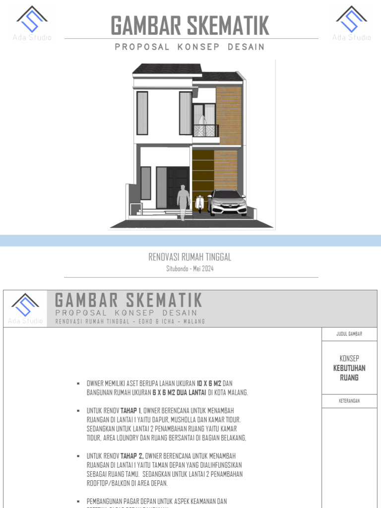 Revisi - Konsep Rumah Edho-Icha - Fix Akhir | PDF