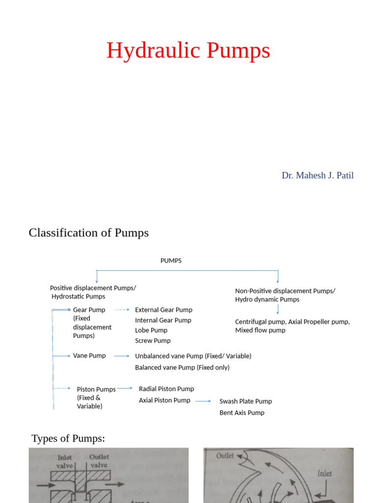 Pumps Unit 4 | PDF | Pump | Gear