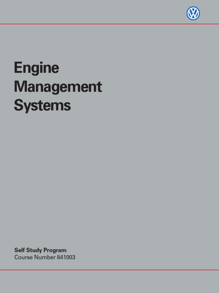 SSP 841003 Engine Management Systems | PDF | Internal Combustion Engine ...