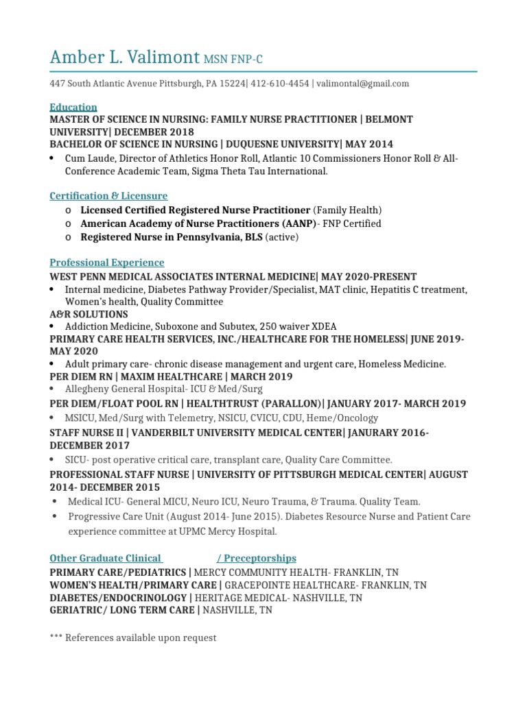 Resume Amber Val I Mont | PDF | Self-Improvement