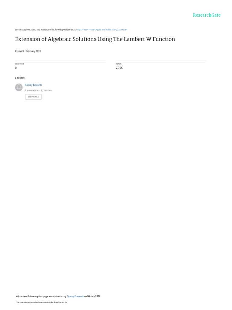 Advanced Algebraic Solutions | PDF | Function (Mathematics ...