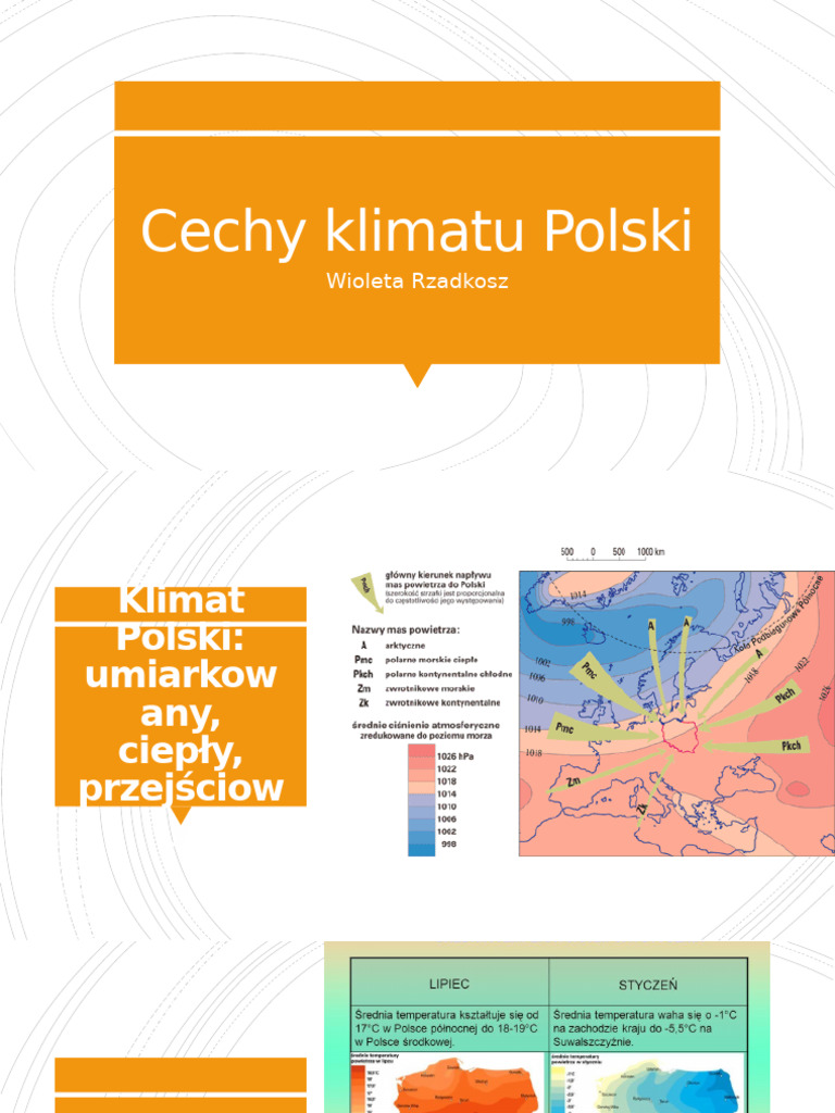 Cechy Klimatu Polski | PDF