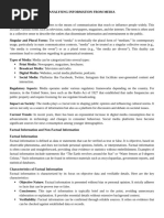 Types of Information | PDF | Information | Communication