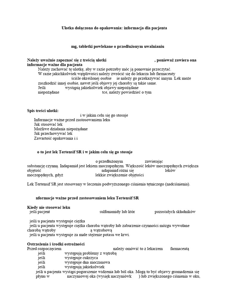 Tertensif SR PIL-03.2022 | PDF