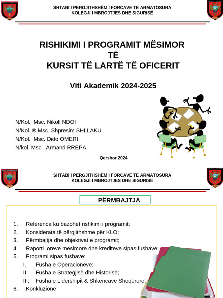 Prezant Prog Klo 2024-25 | PDF