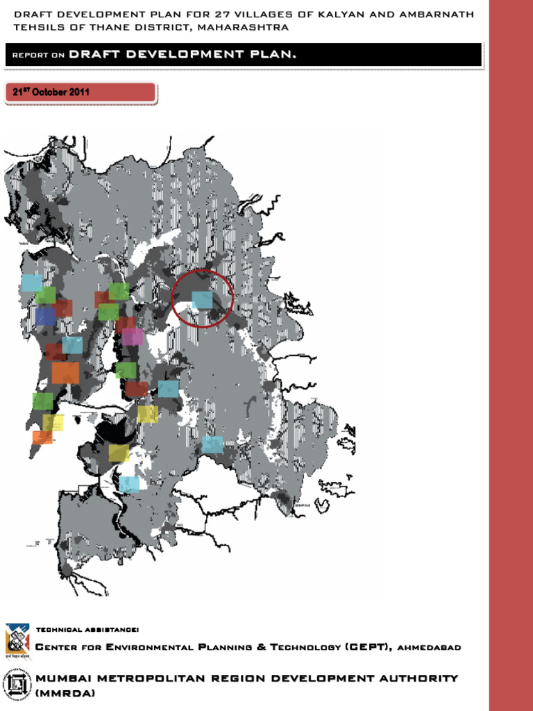 Development Plan for 27 Villages, Thane | PDF | Mumbai | Infrastructure