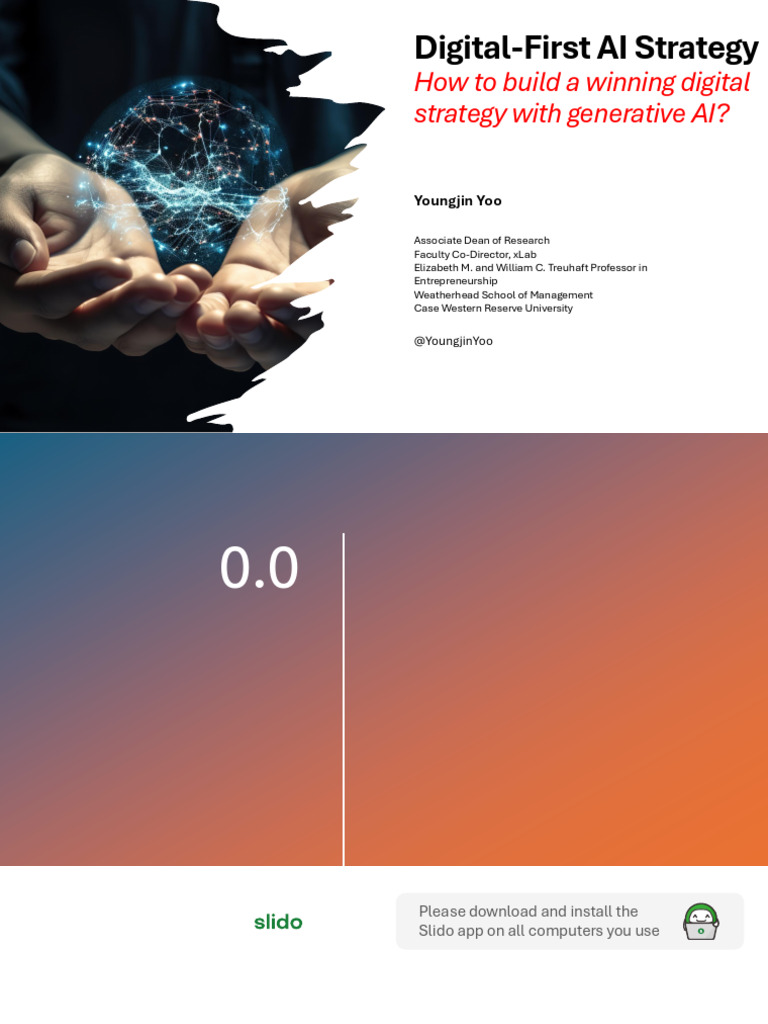 Digital-First AI Strategy | PDF | Artificial Intelligence | Intelligence (AI) & Semantics