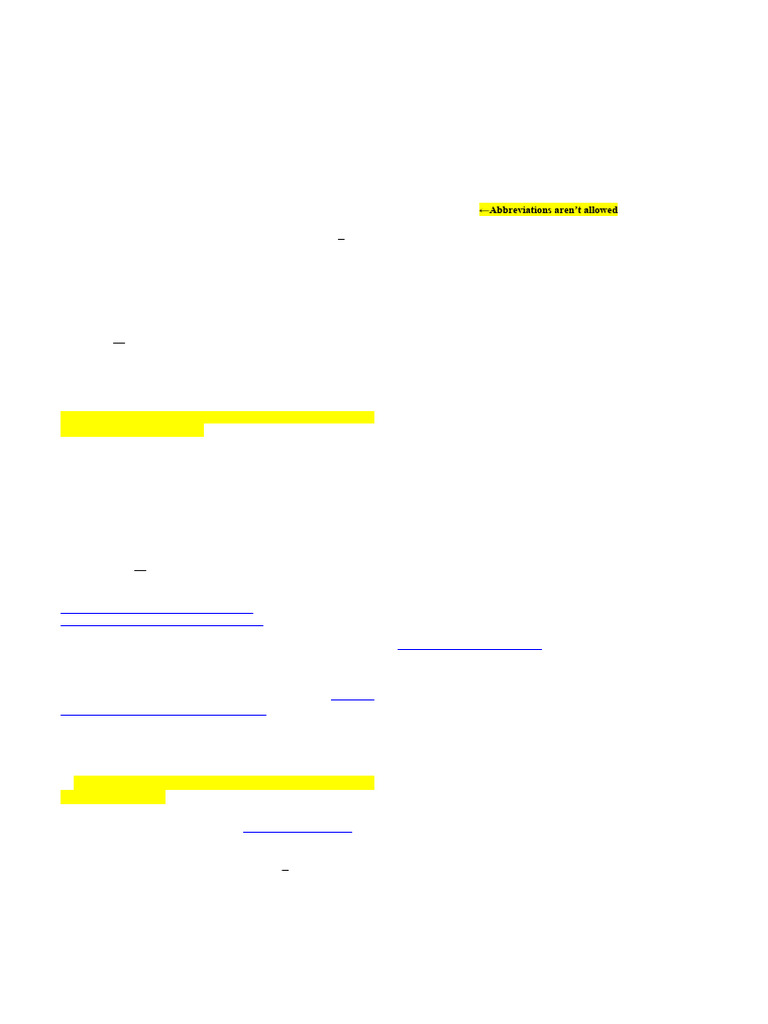 Instructions For Authors | PDF | Microsoft Word | Creative Commons License