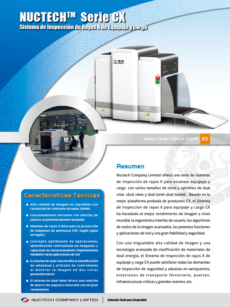 CX100100TI | PDF | Factores humanos y ergonomía | Rayo X