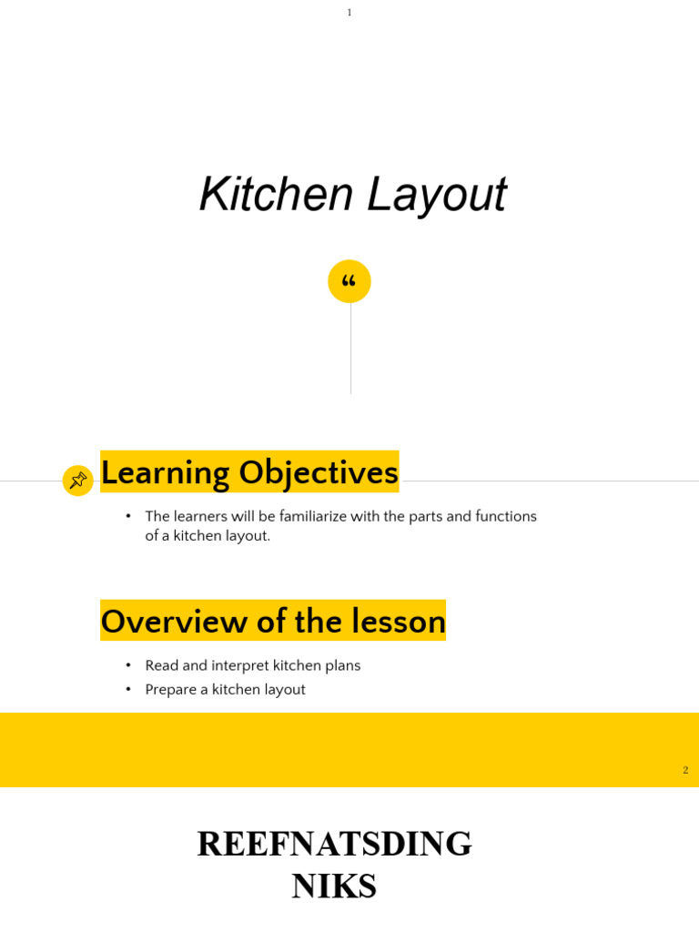 Cookery 1st Quarter WEEK 3 | PDF | Kitchen | Pantry