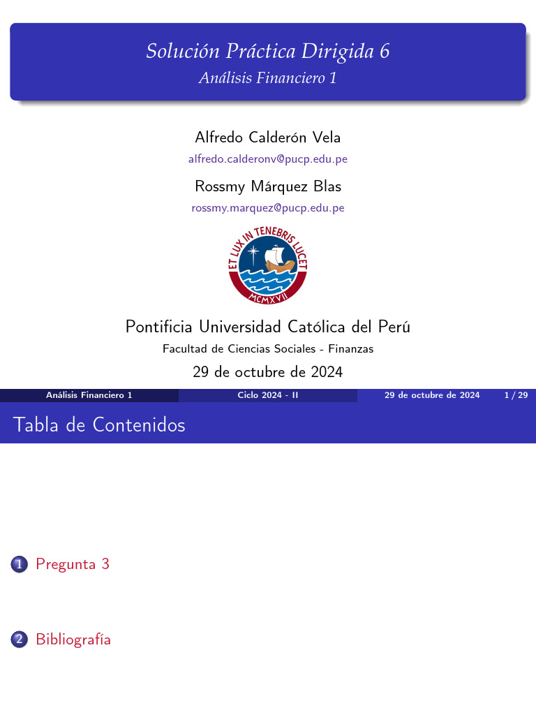 Solución Práctica Dirigida 6 | PDF | Análisis de regresión | Métodos ...