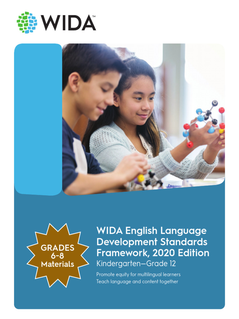 WIDA-ELD-Standards-Framework-2020-Edition-Grades-6-8 | PDF ...