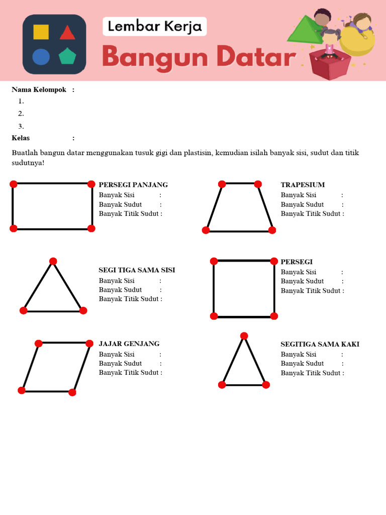 LKPD Bangun Datar | PDF