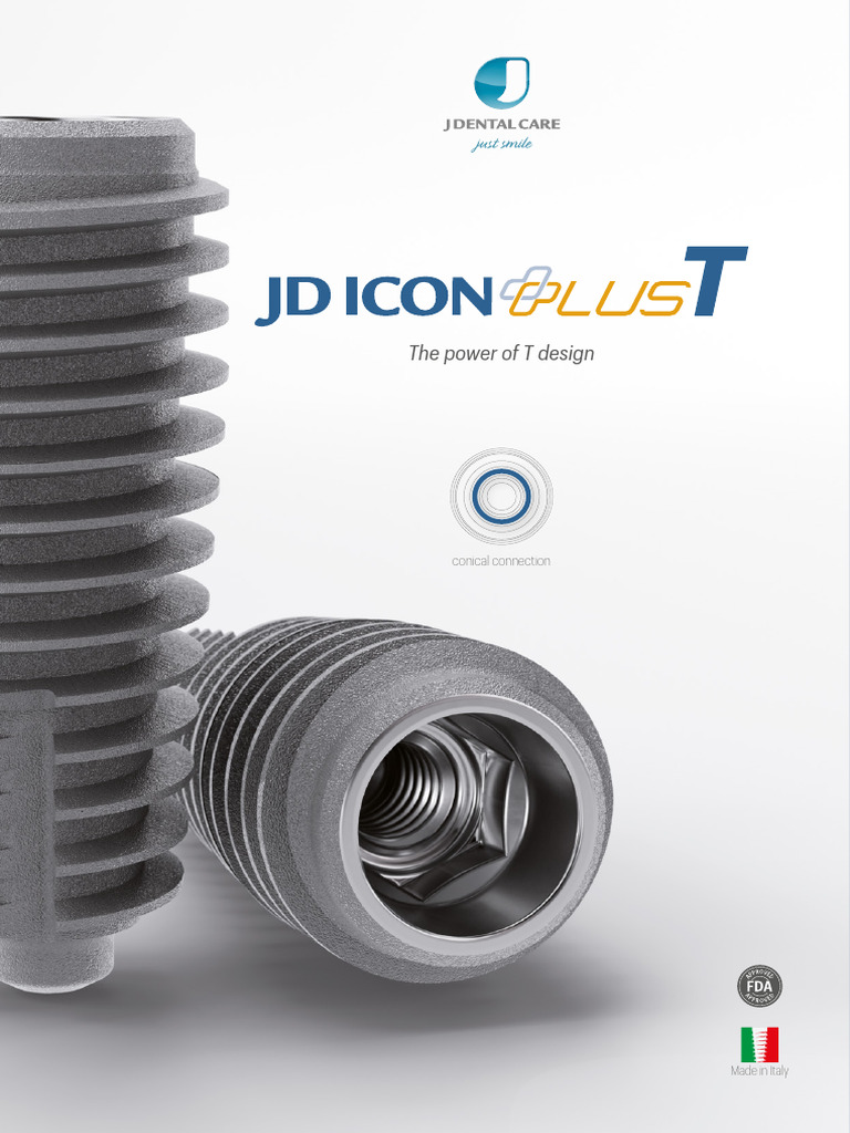 JDIcon Plus T Product Catalogue | PDF | Dental Implant | Diameter