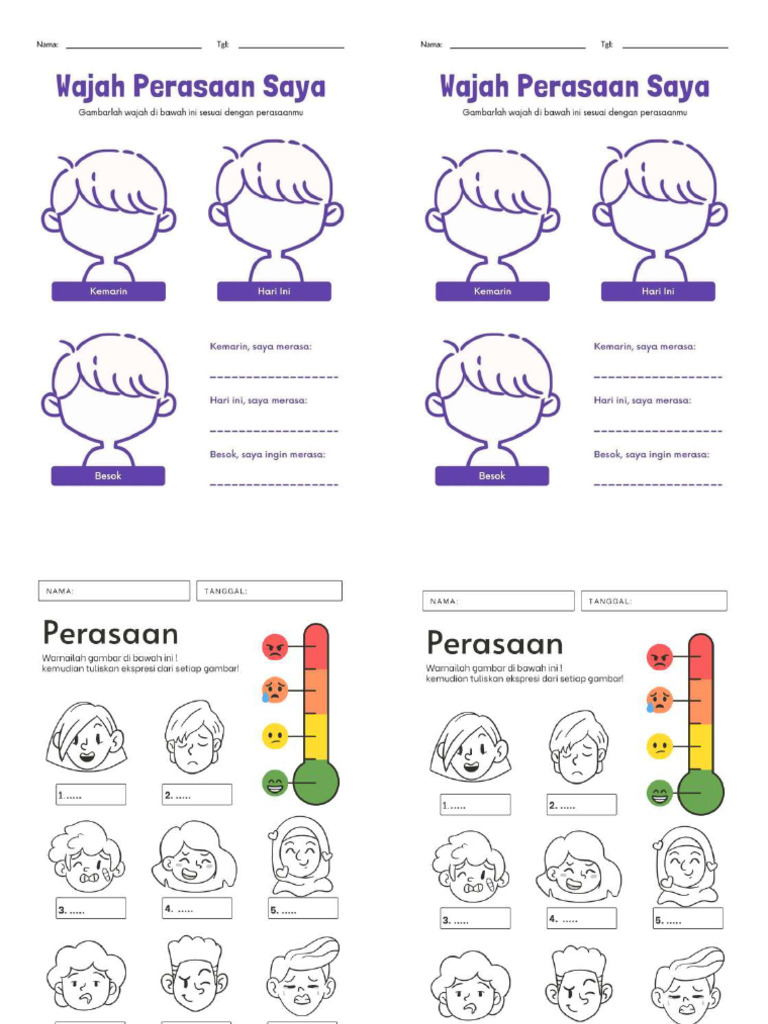 FIX LKPD PERASAAN | PDF
