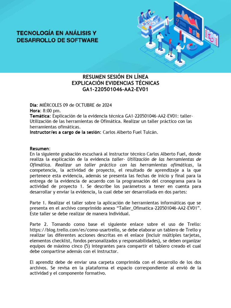 01 Octubre 09 GA1-220501046-AA2-EV01 | PDF