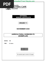 CSEC Agricultural Science Past Paper | PDF | Vocational Education ...