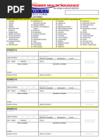 Z583 Medical Scheme Membership Form | PDF | Pension