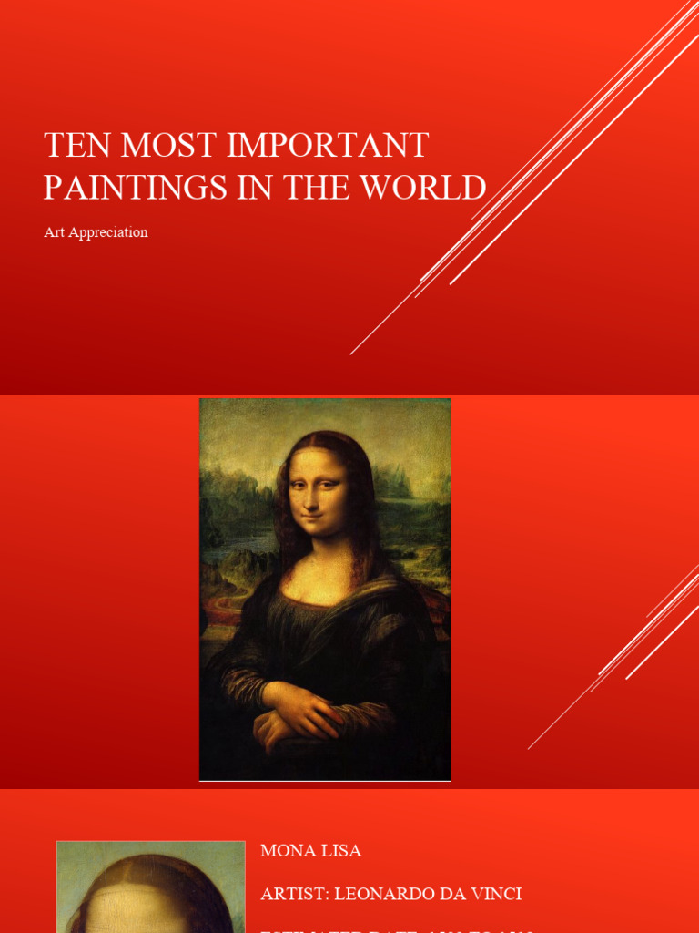 Art Lovers' Must-See Masterpieces | PDF | Leonardo Da Vinci | Paintings