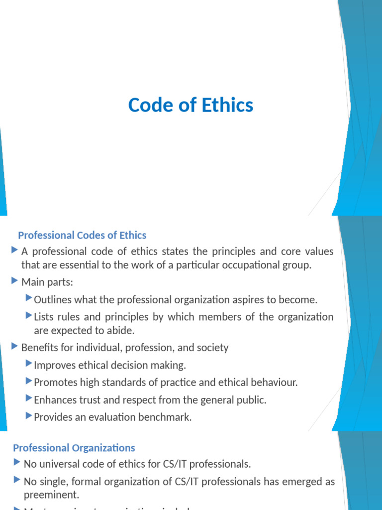 Professional Ethics - CS & IT Lec5 (23-24) | PDF | Software Engineering | Certification
