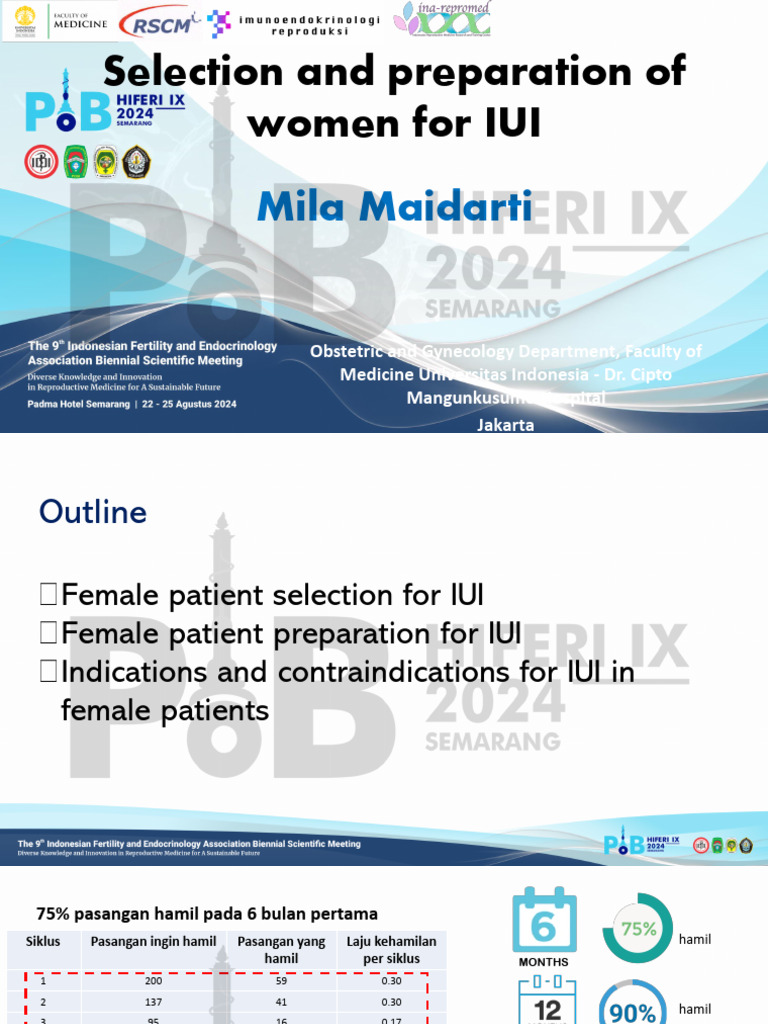 Dr. Mila Maidarti, Sp.O.G, Subsp.F.E.R, PHD | PDF | Infertility | Obstetrics