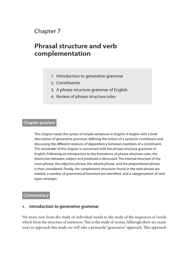 The Linguistic Structure of Modern English-205-236 | PDF | Phrase | Syntax