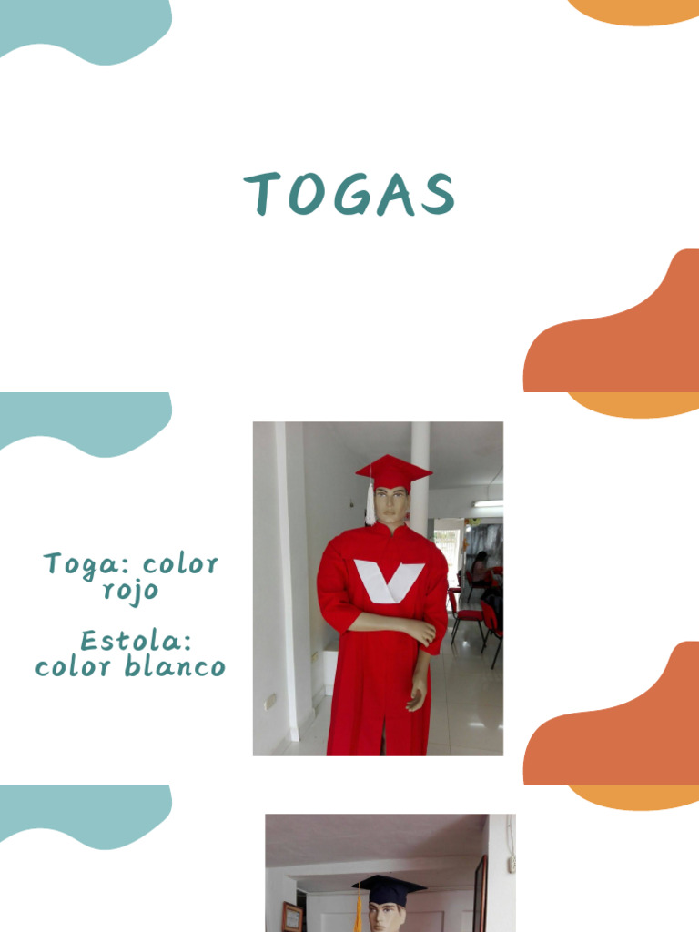Colores de Togas y Estolas | PDF | Cocina, comidas y vino