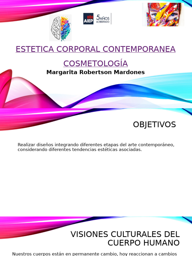 Ppt. 2°clase Est - Corp.contemp. | PDF | Moda | Belleza